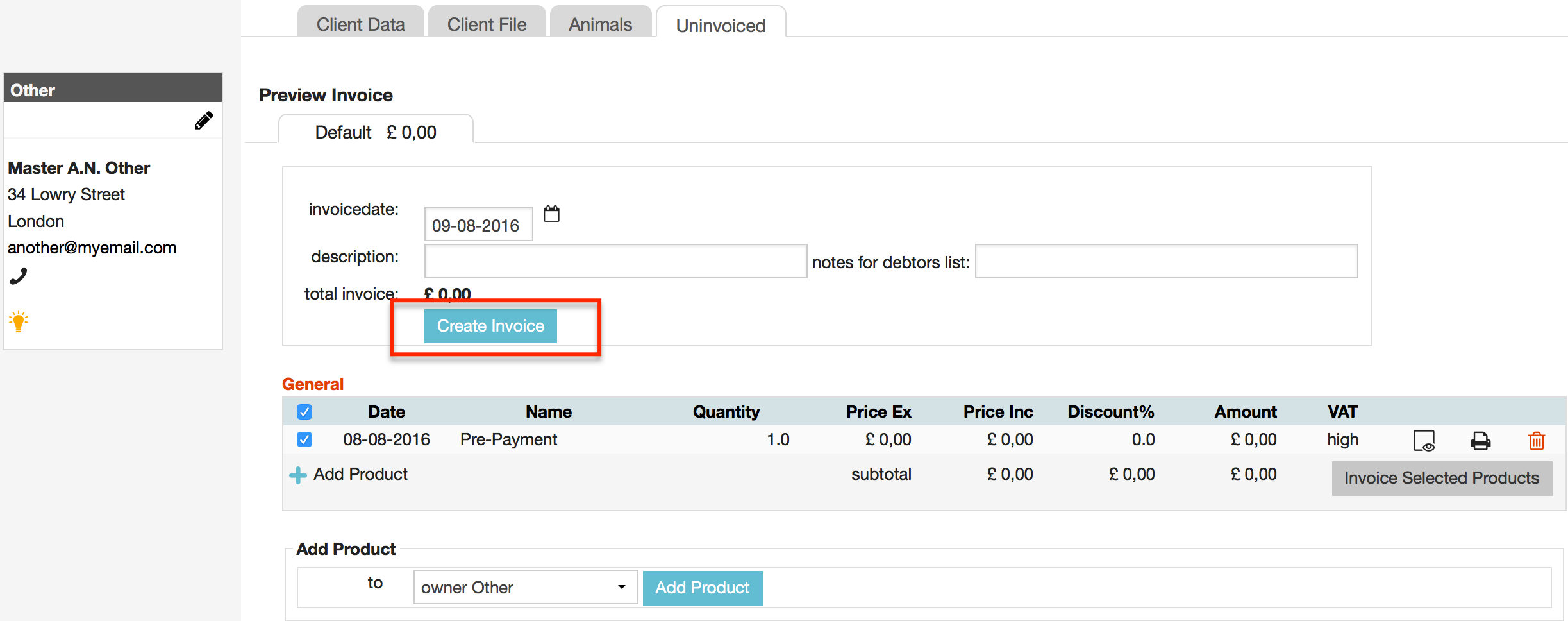 How do I process a pre-payment? – Animana help hub
