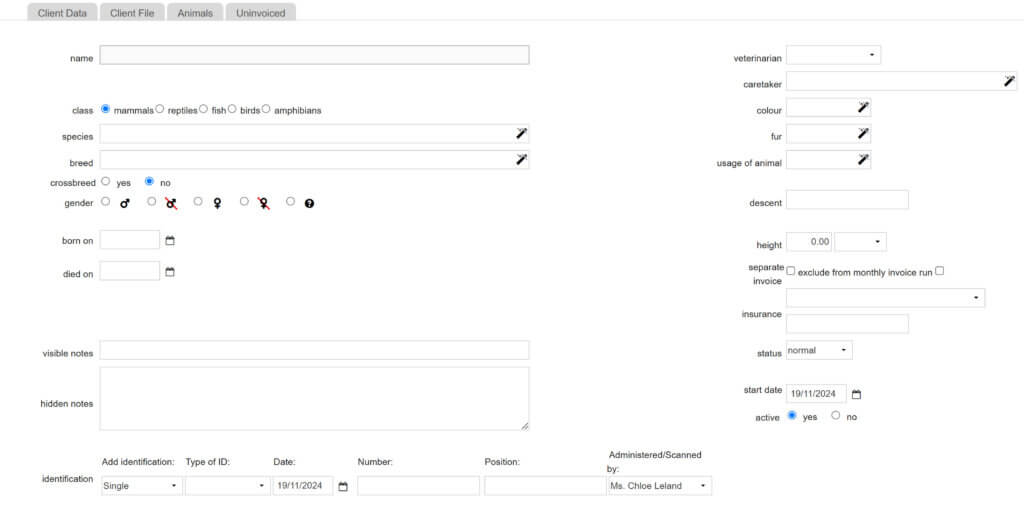 How do I create a new patient? – Animana help hub