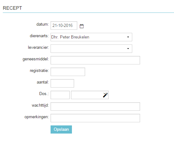 Hoe kan ik een recept uitprinten voor medicatie uit de humane apotheek ...