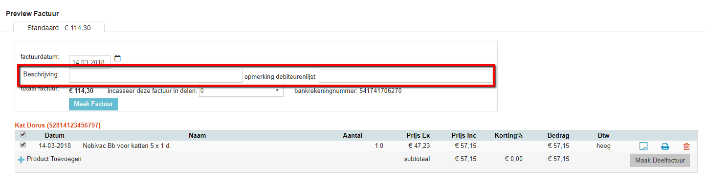 Hoe maak ik een factuur? – Animana Knowledge Base