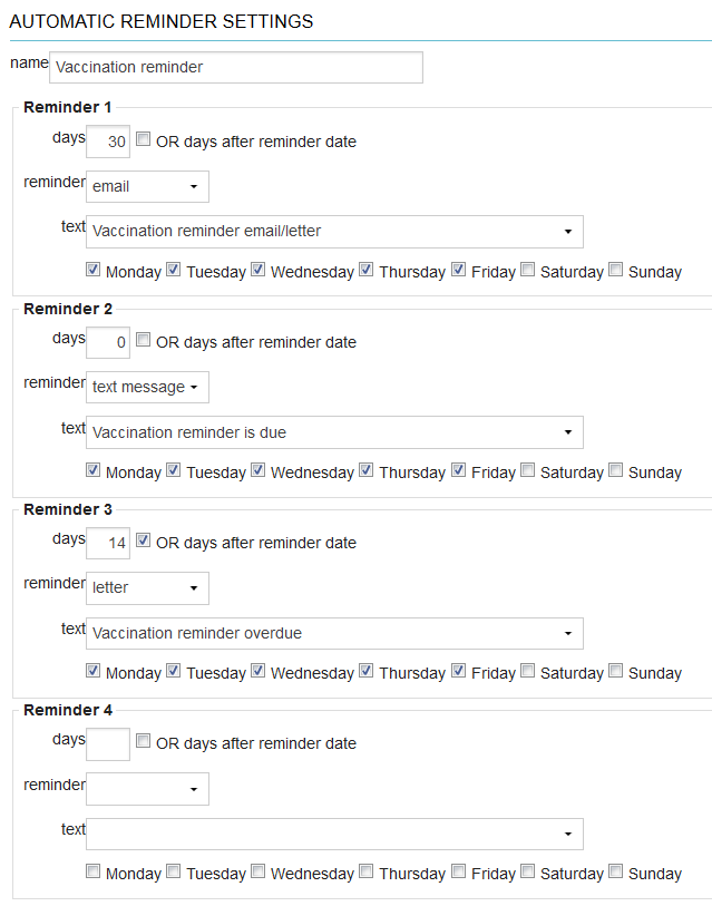 How do I set up the notifications for automated reminders? – Animana ...