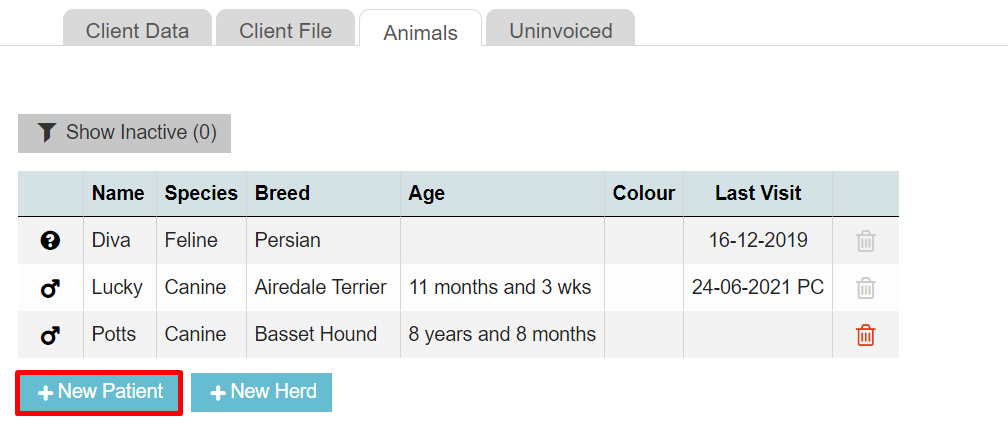 How do I create a new patient? – Animana help hub