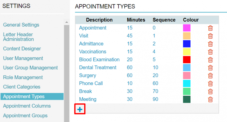How do I set up Appointment Types? – Animana help hub