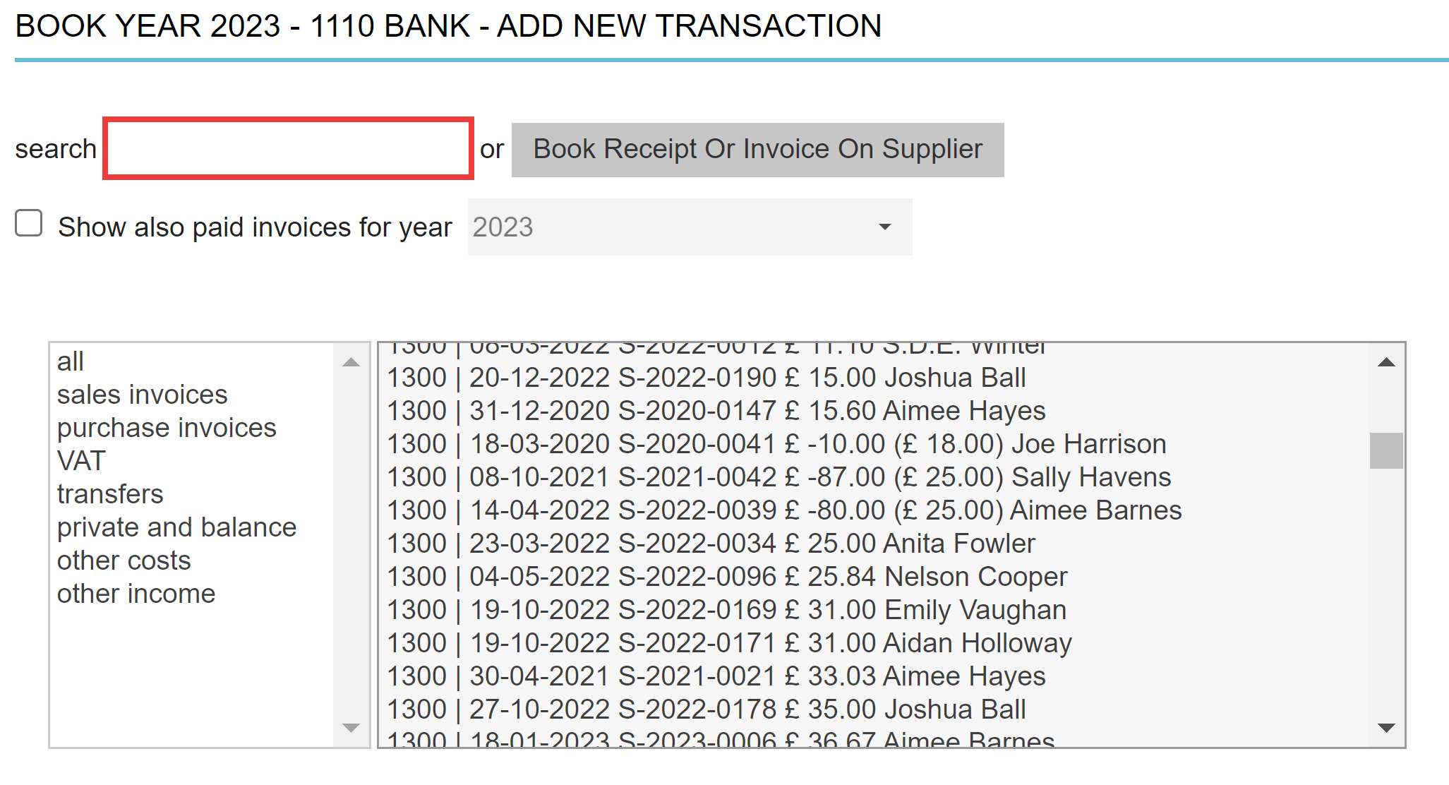 How do I process incoming bank payments? – Animana help hub