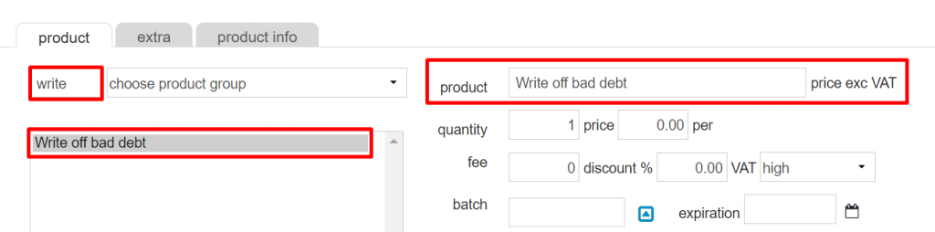How do I clear bad debtors by crediting an invoice? – Animana help hub